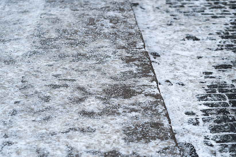 How to Grit a Path and Avoid Slips | Countrywide Grounds